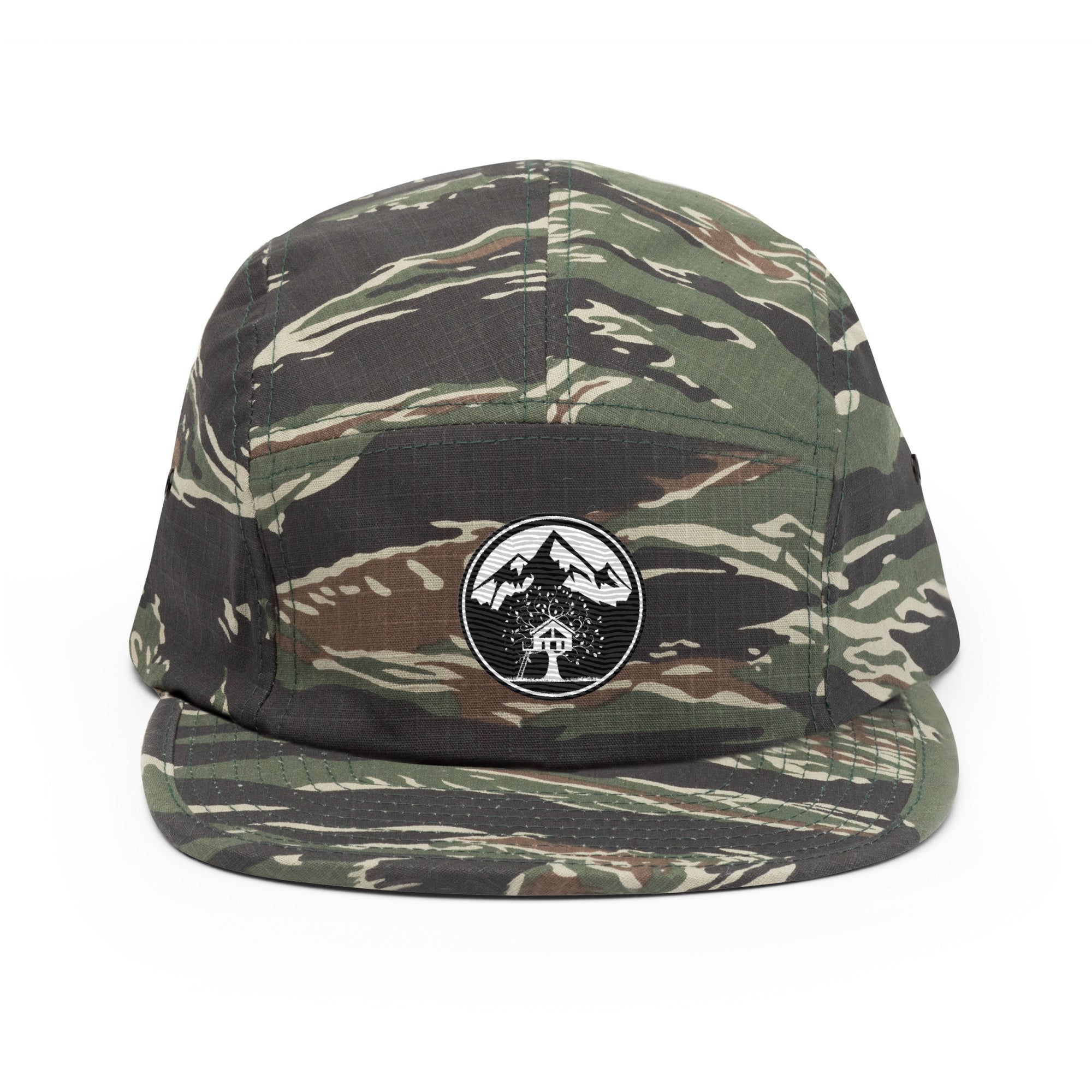 Cord Cap "CarpenTree" - Cap mit Logo-Aufnäher im Baumhaus Design